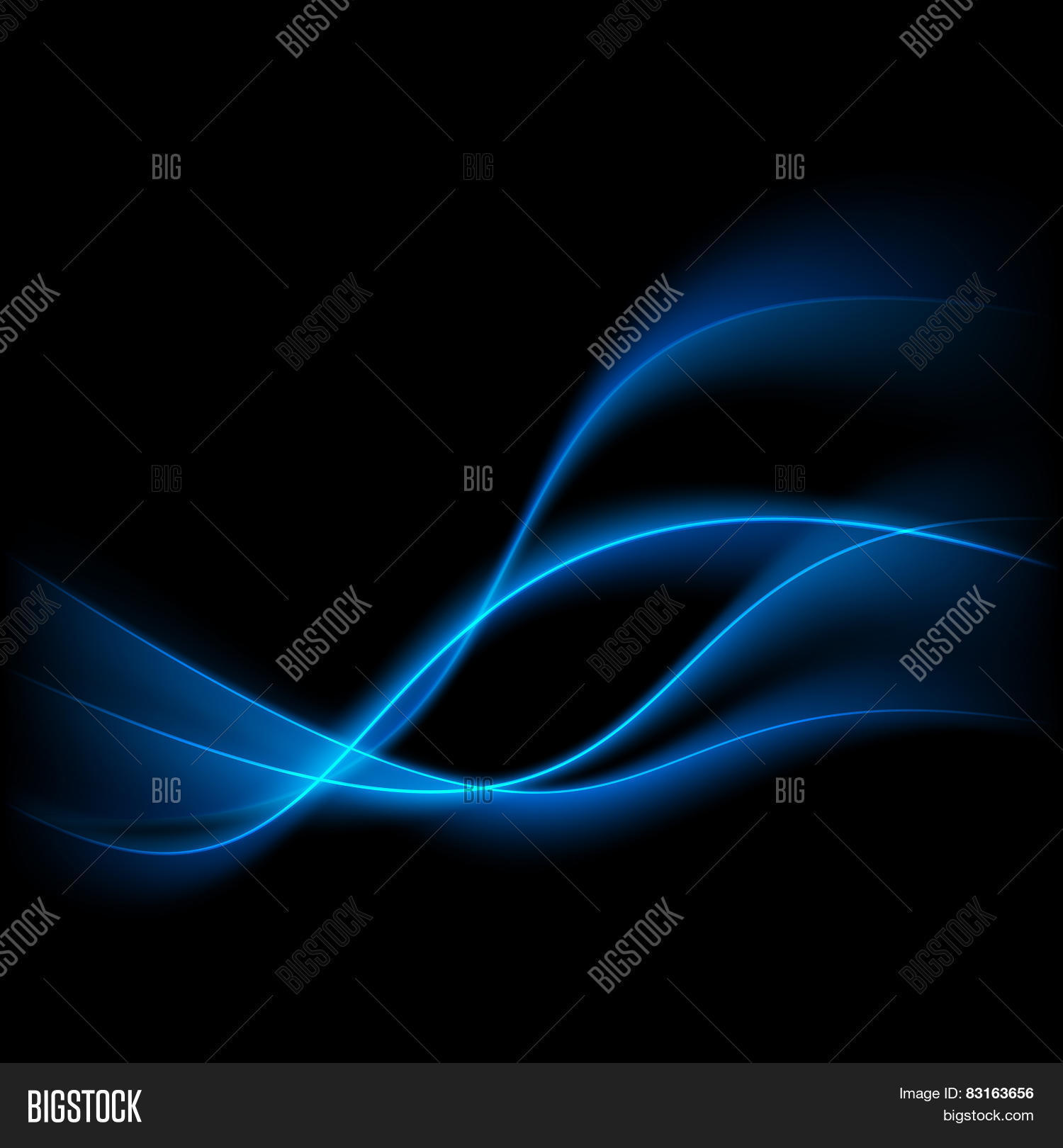 Abstract Blue Swoosh Vector & Photo (Free Trial) | Bigstock