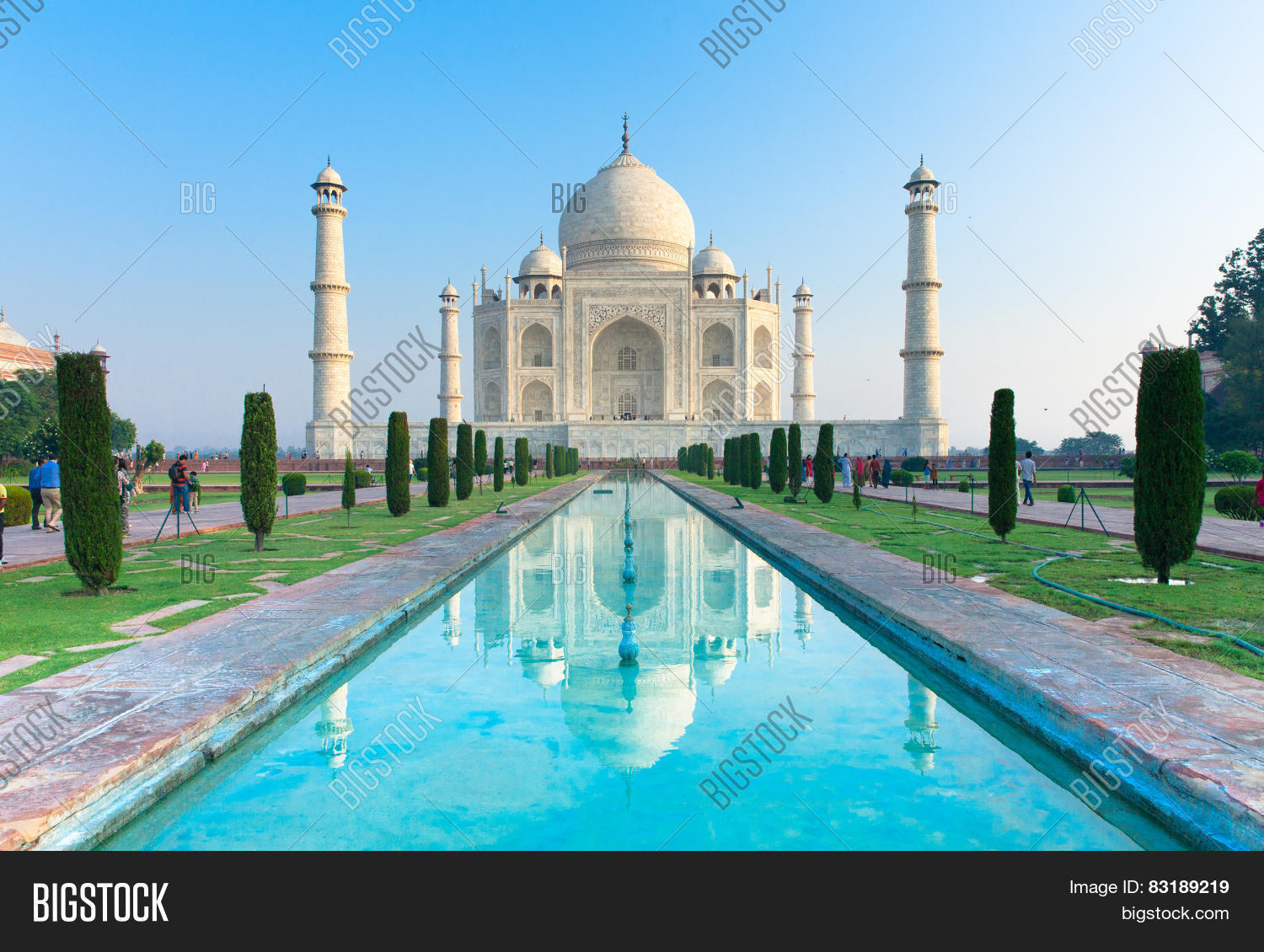 Taj Mahal Sunrise Image & Photo (Free Trial) | Bigstock