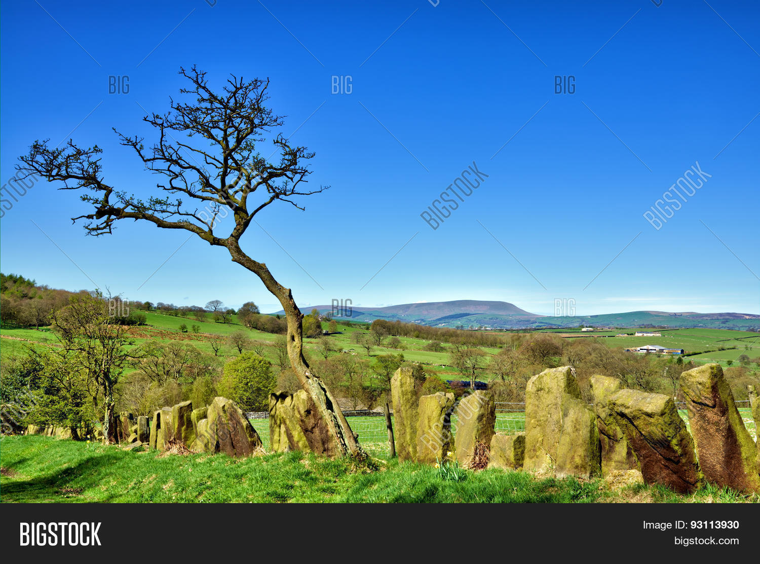 Stone Built Boundary Image & Photo (Free Trial) | Bigstock