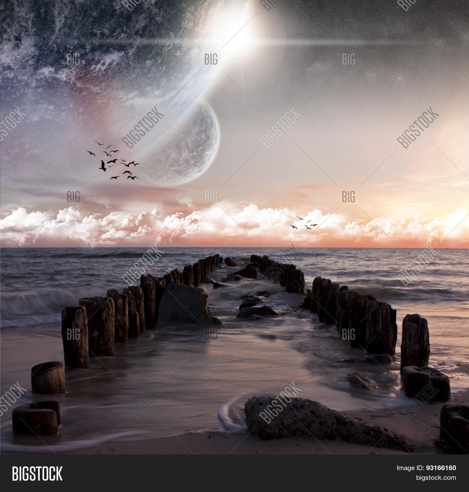 Beach Planet Landscape Image & Photo (Free Trial) | Bigstock