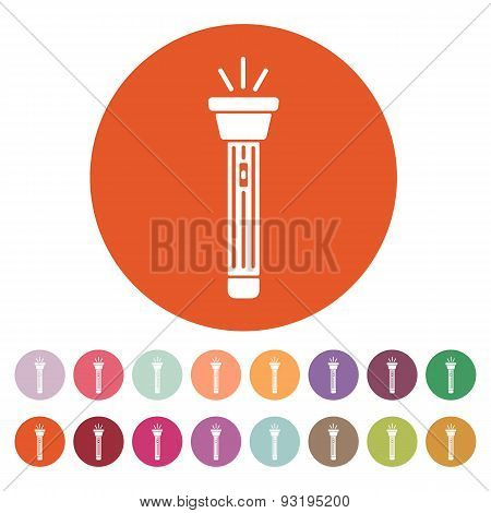 Flashlight Icon. Vector & Photo (Free Trial) | Bigstock