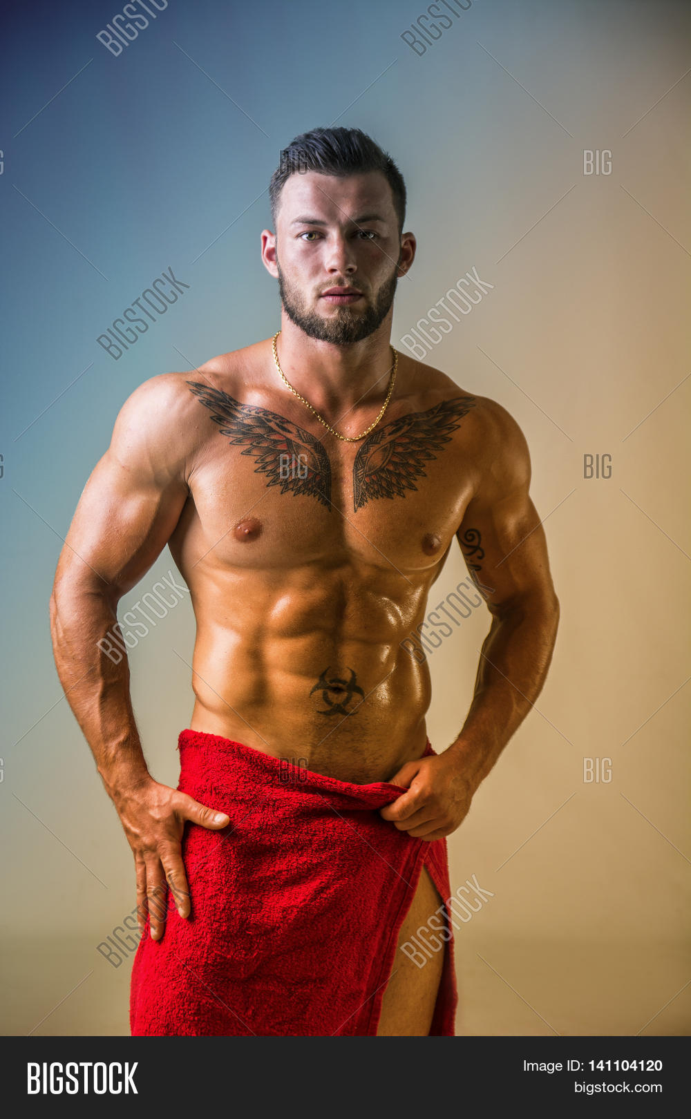 Handsome Shirtless Image & Photo (Free Trial) | Bigstock
