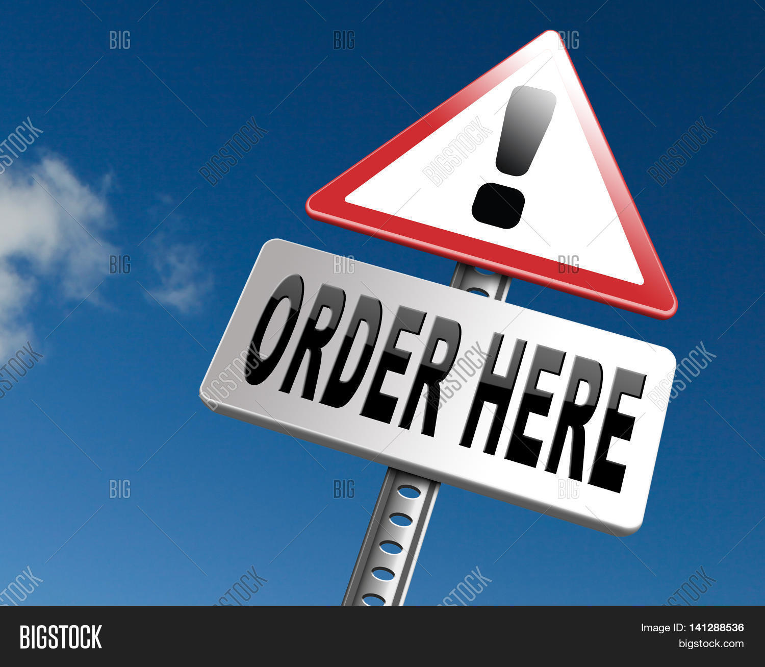 Order Here Button On Image & Photo (Free Trial) | Bigstock