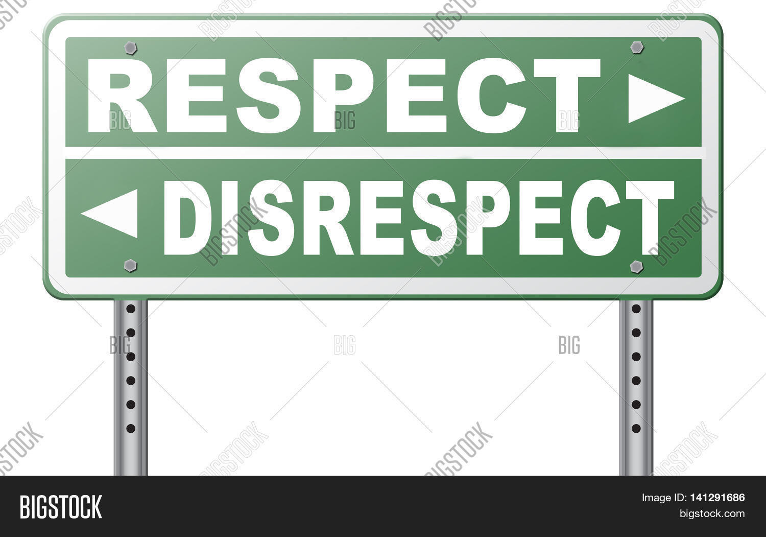 Respect Disrespect Image & Photo (Free Trial) | Bigstock