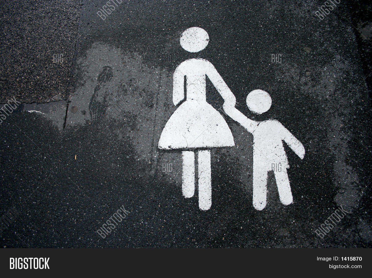 Mother Child Sign Image & Photo (Free Trial) | Bigstock