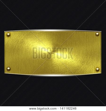 Shiny Gold Signboard Image & Photo (Free Trial) | Bigstock