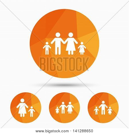 Family Two Children Vector & Photo (Free Trial) | Bigstock