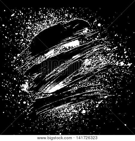 Smudge Smear Black Vector & Photo (Free Trial) | Bigstock