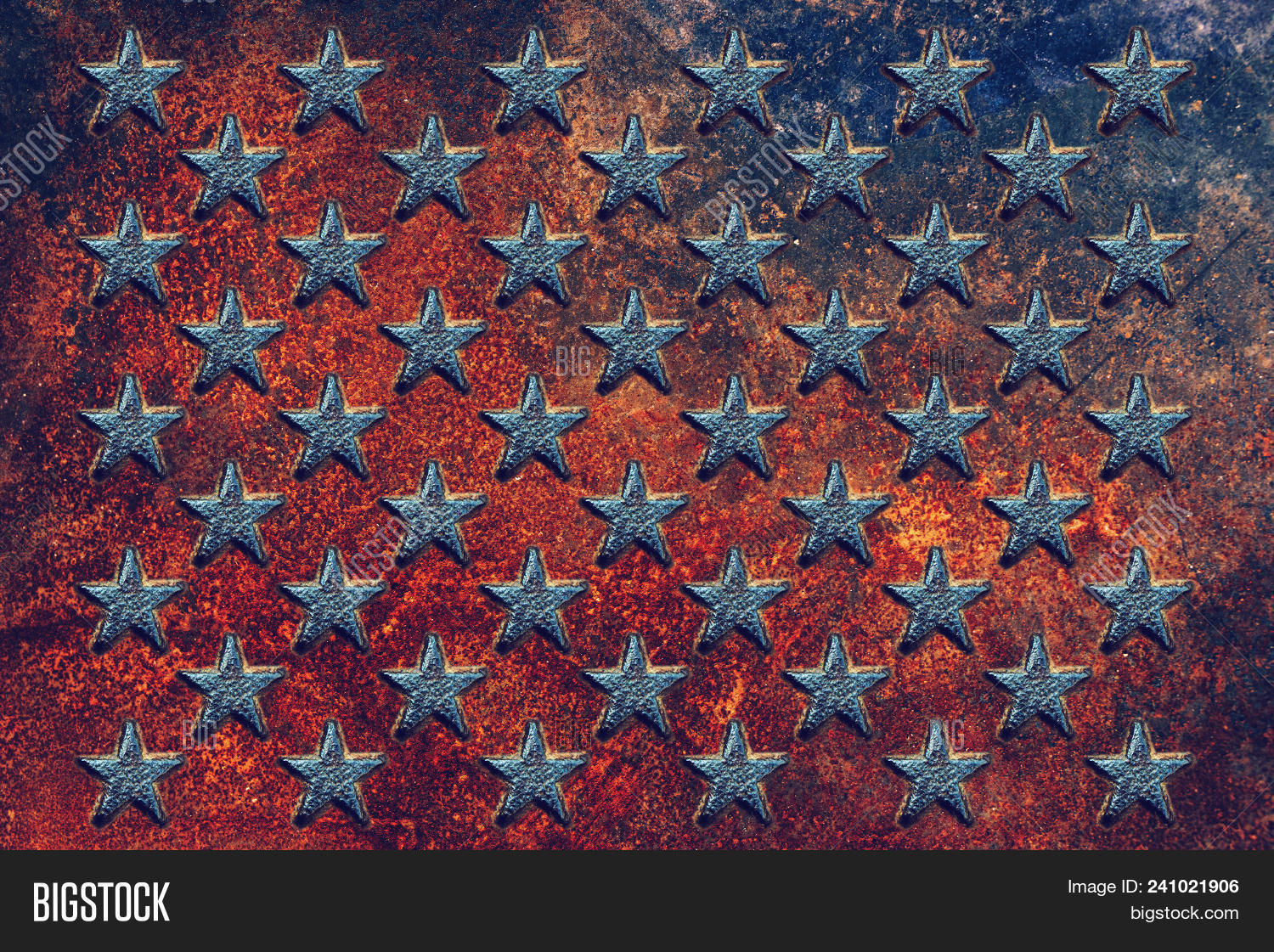 Embossed Usa Flag Star Image & Photo (Free Trial) | Bigstock