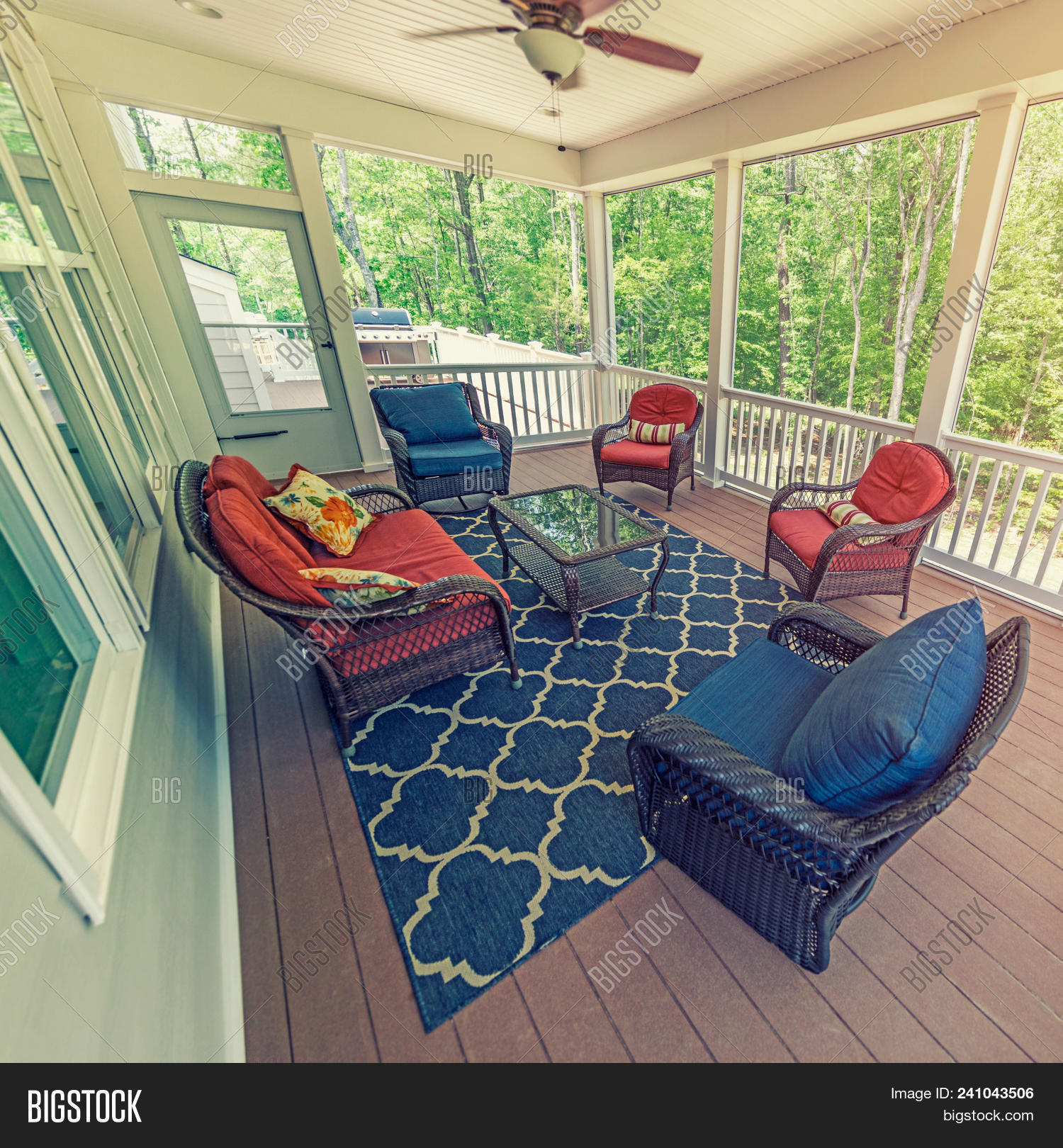 Summer Porch On Rural Image & Photo (Free Trial) | Bigstock