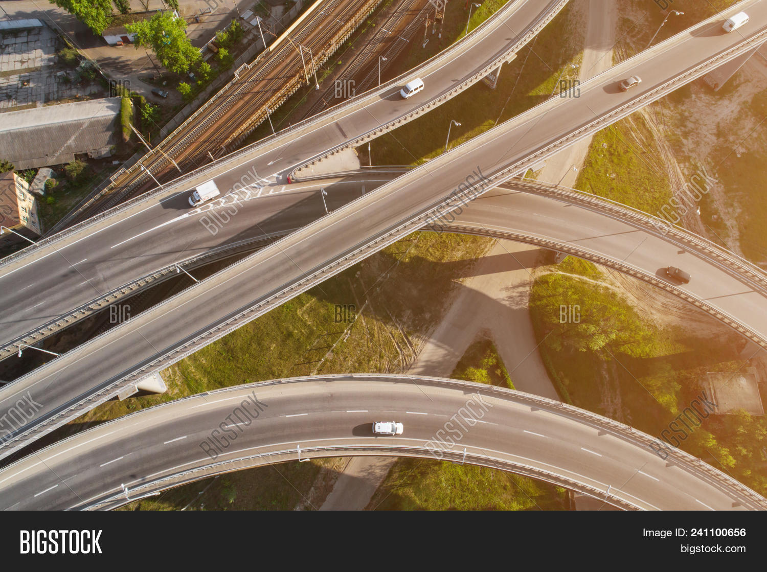 Aerial View Drone Road Image & Photo (Free Trial) | Bigstock