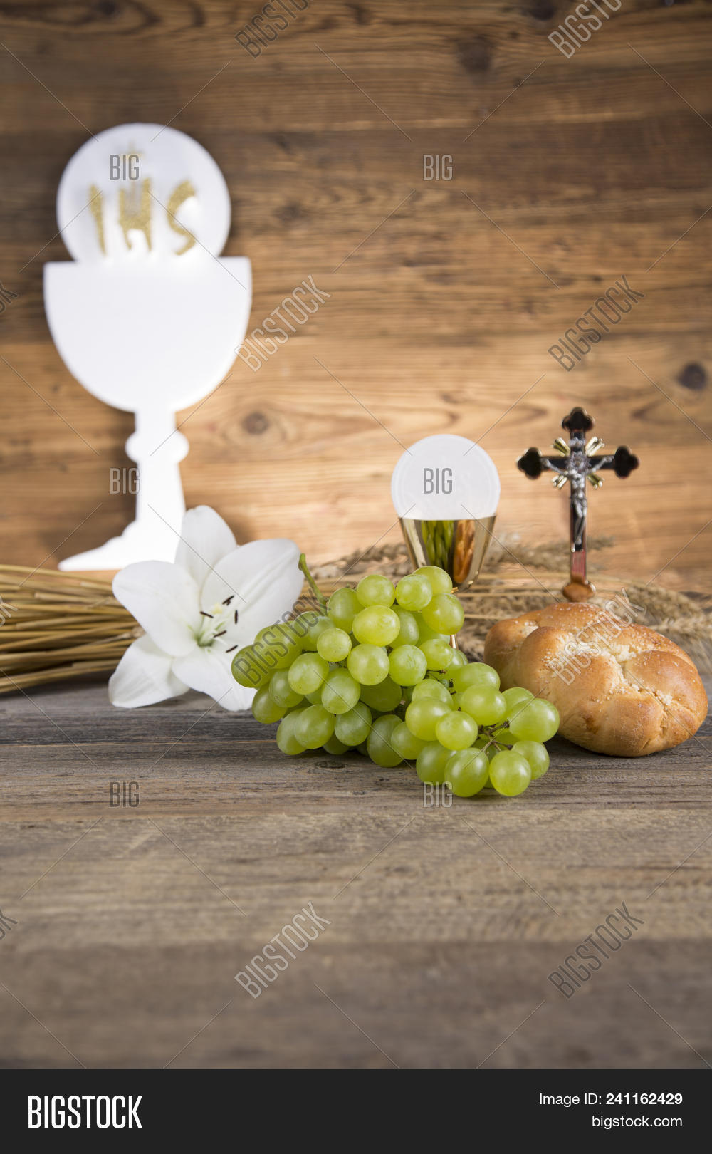 Eucharist Symbol Bread Image & Photo (Free Trial) | Bigstock