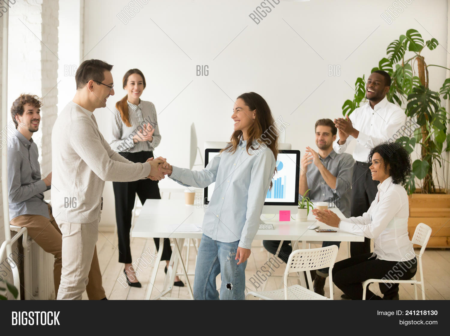 Boss Shaking Hand Image & Photo (Free Trial) | Bigstock