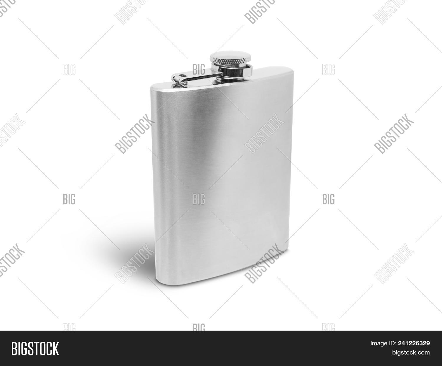 Stainless Hip Flask Image & Photo (Free Trial) | Bigstock