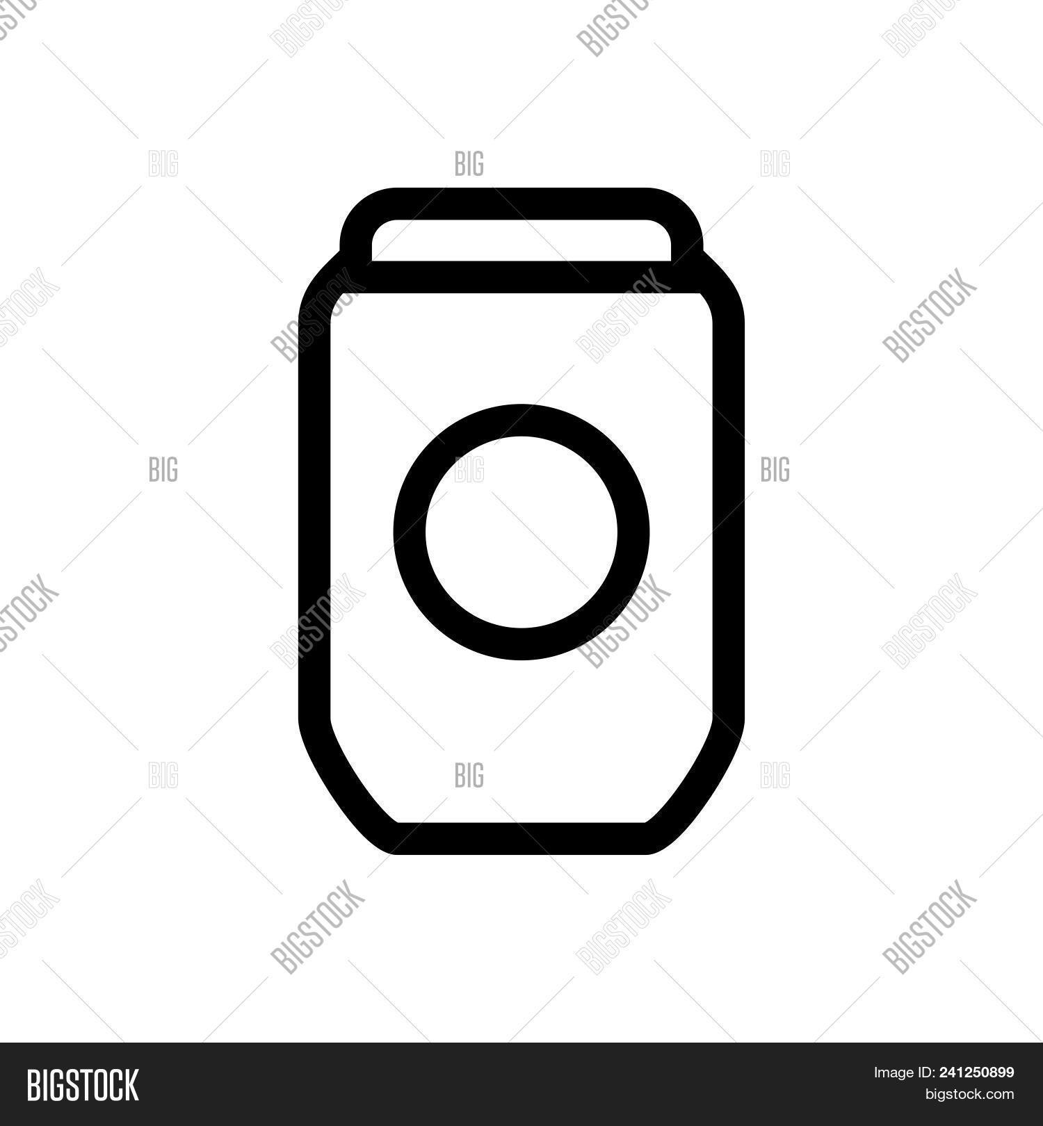Can Vector Icon On Vector & Photo (Free Trial) | Bigstock