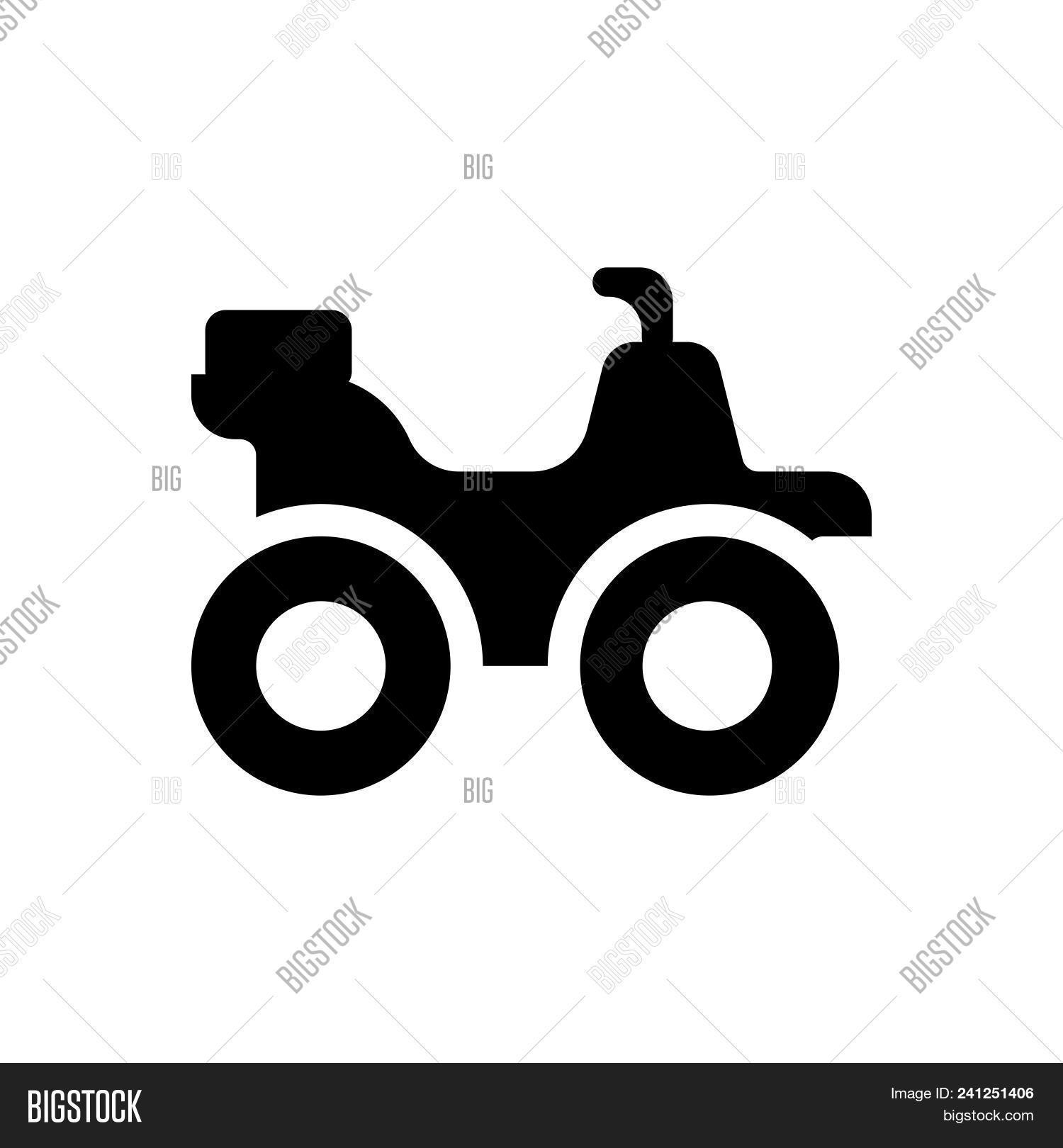 Quad Vector Icon On Vector & Photo (Free Trial) | Bigstock