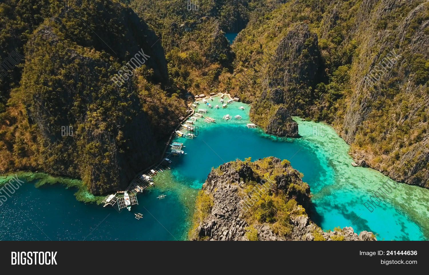 Tropical Lagoon Azure Image & Photo (Free Trial) | Bigstock
