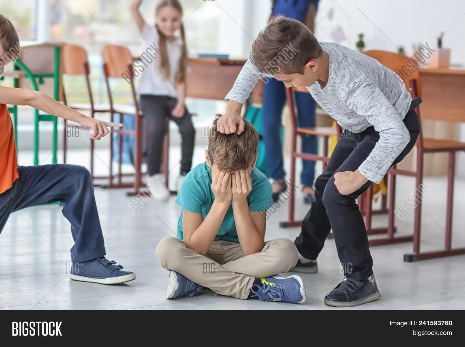 Children Bullying Image & Photo (Free Trial) | Bigstock