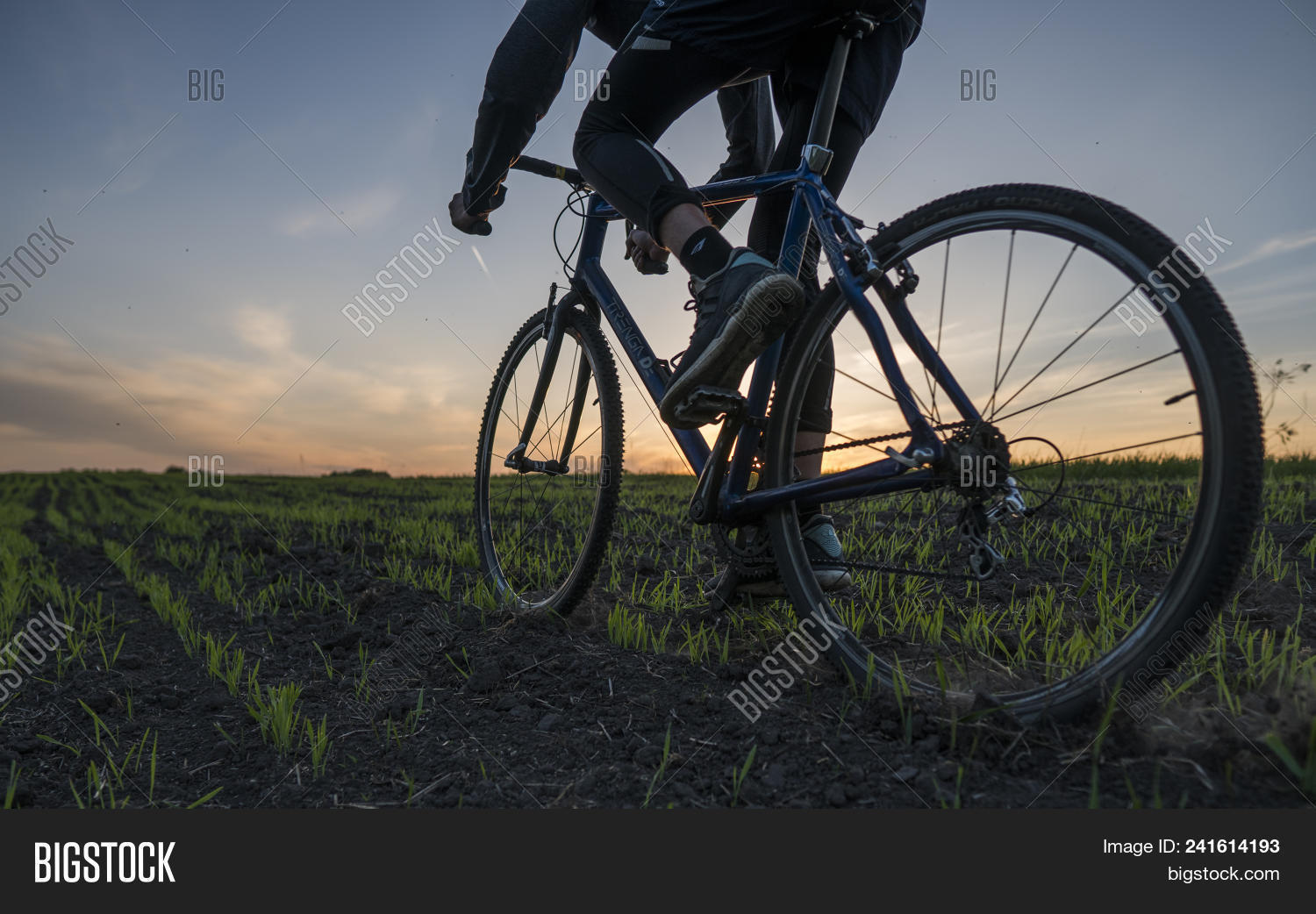 Man Ride Bicycle Image & Photo (Free Trial) | Bigstock
