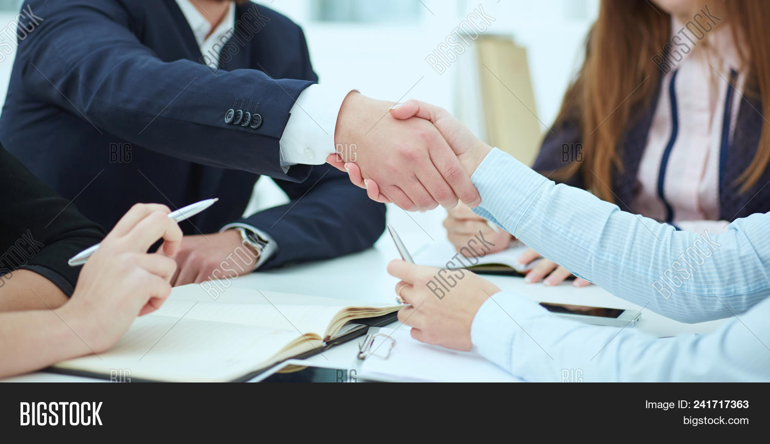 Male Female Handshake Image & Photo (Free Trial) | Bigstock