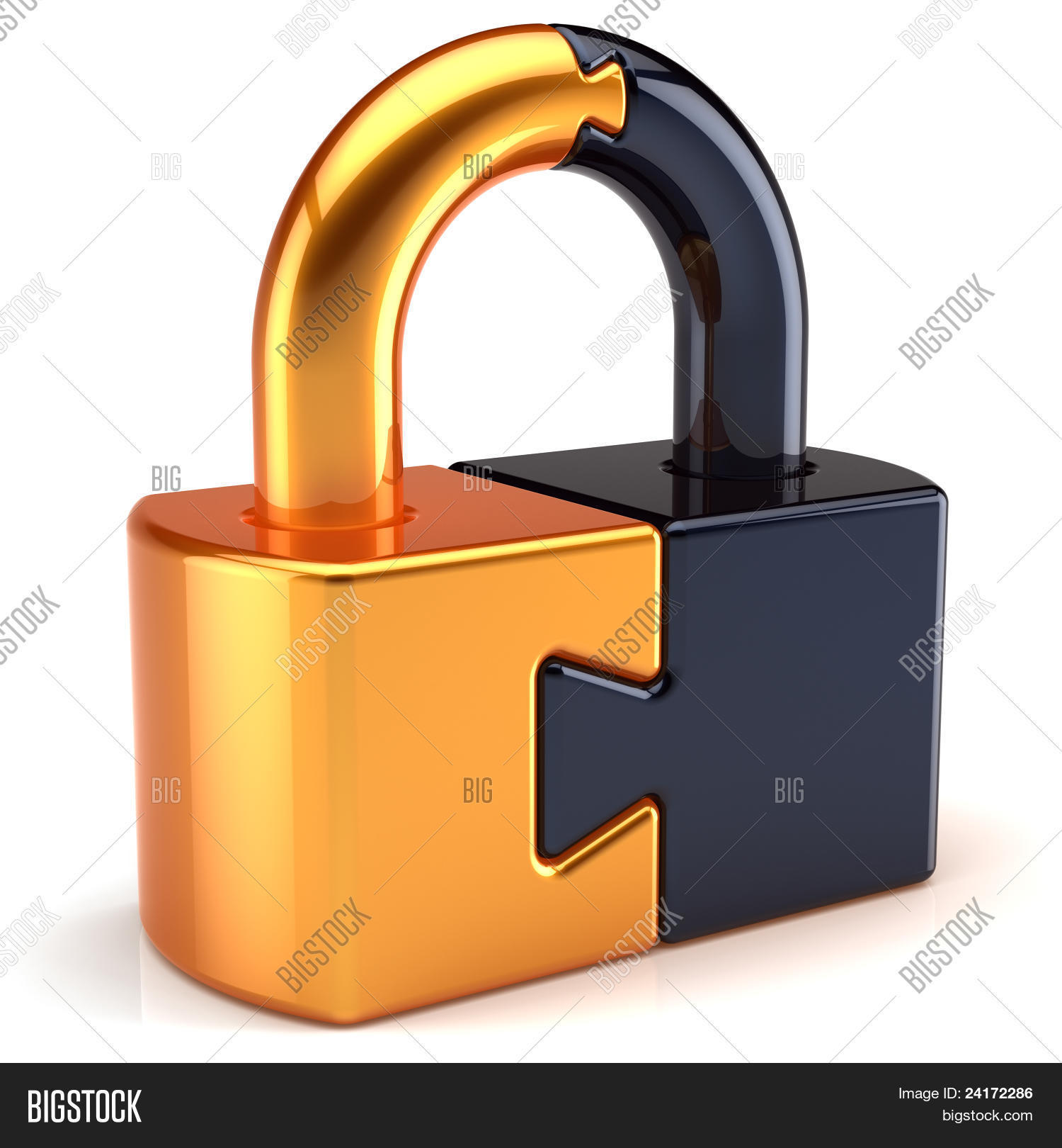 Puzzle Lock Padlock Image & Photo (Free Trial) | Bigstock