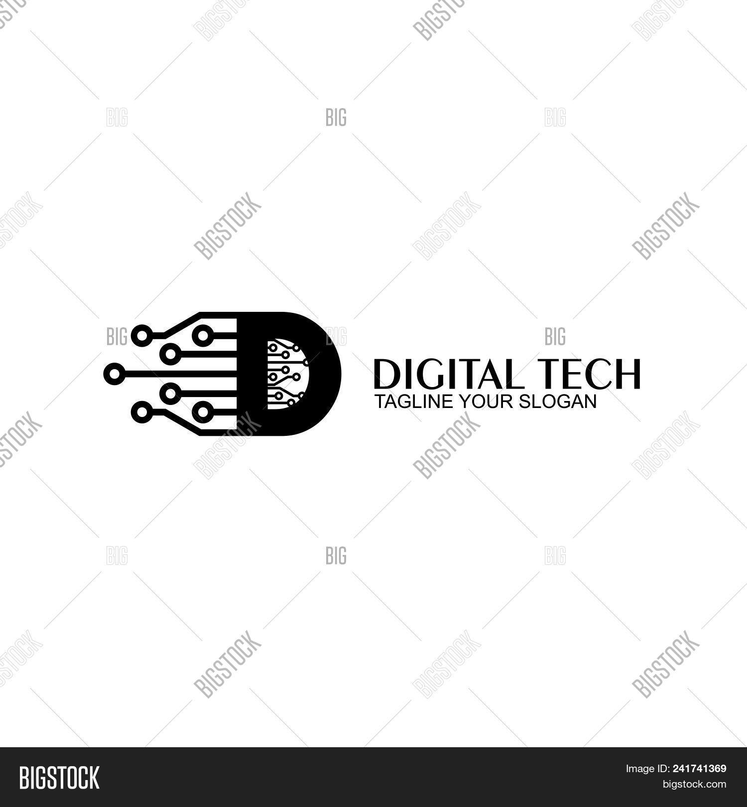 D Digital Logo, Vector & Photo (Free Trial) | Bigstock