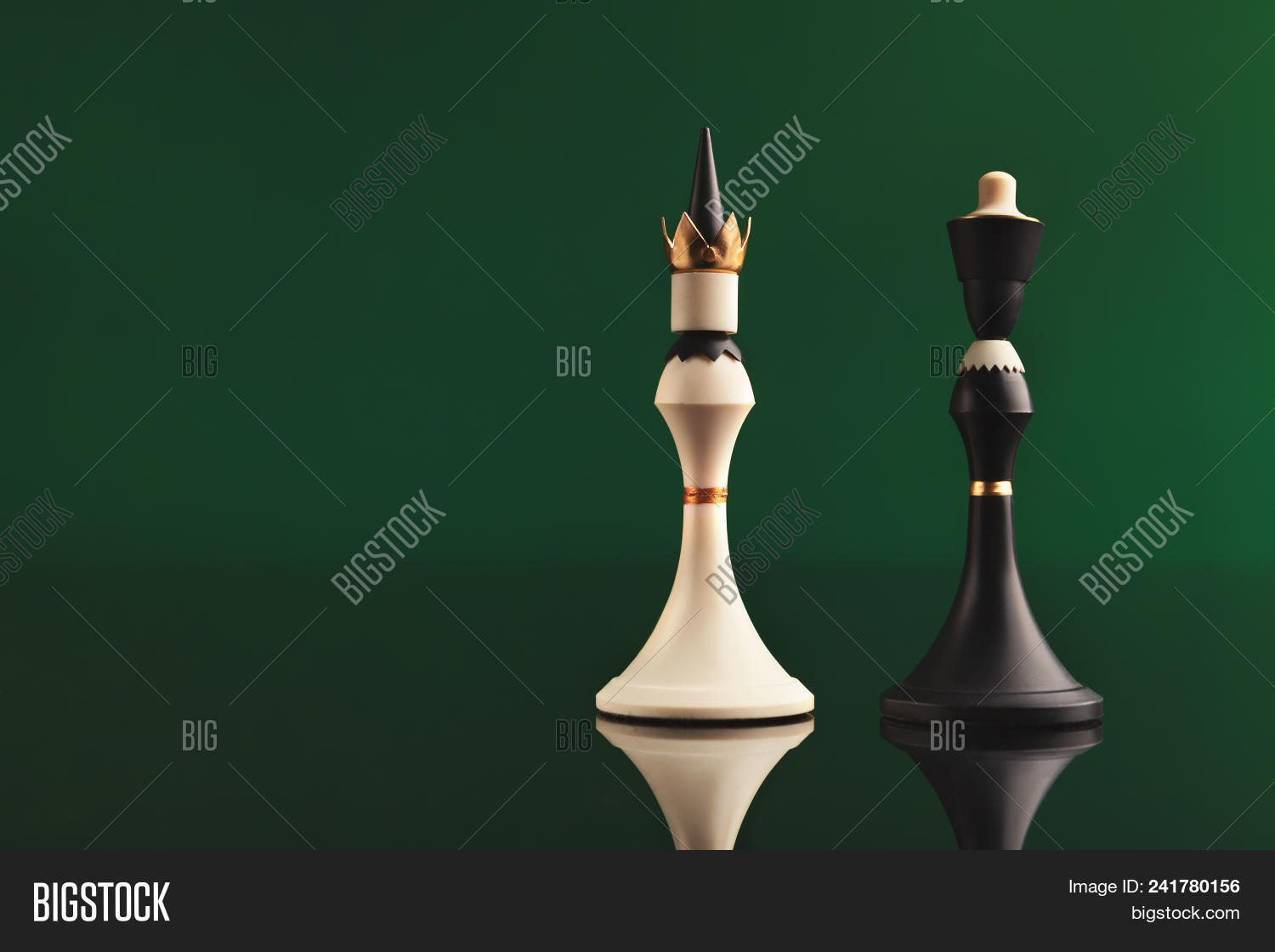 Pair King Chess Pieces Image & Photo (Free Trial) | Bigstock