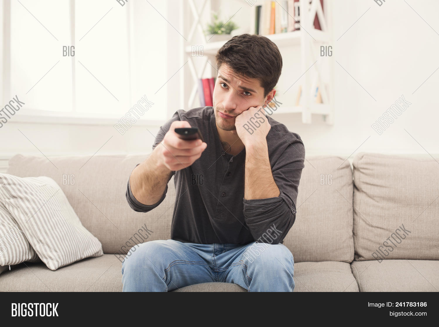 Young Man Watching Image & Photo (Free Trial) | Bigstock