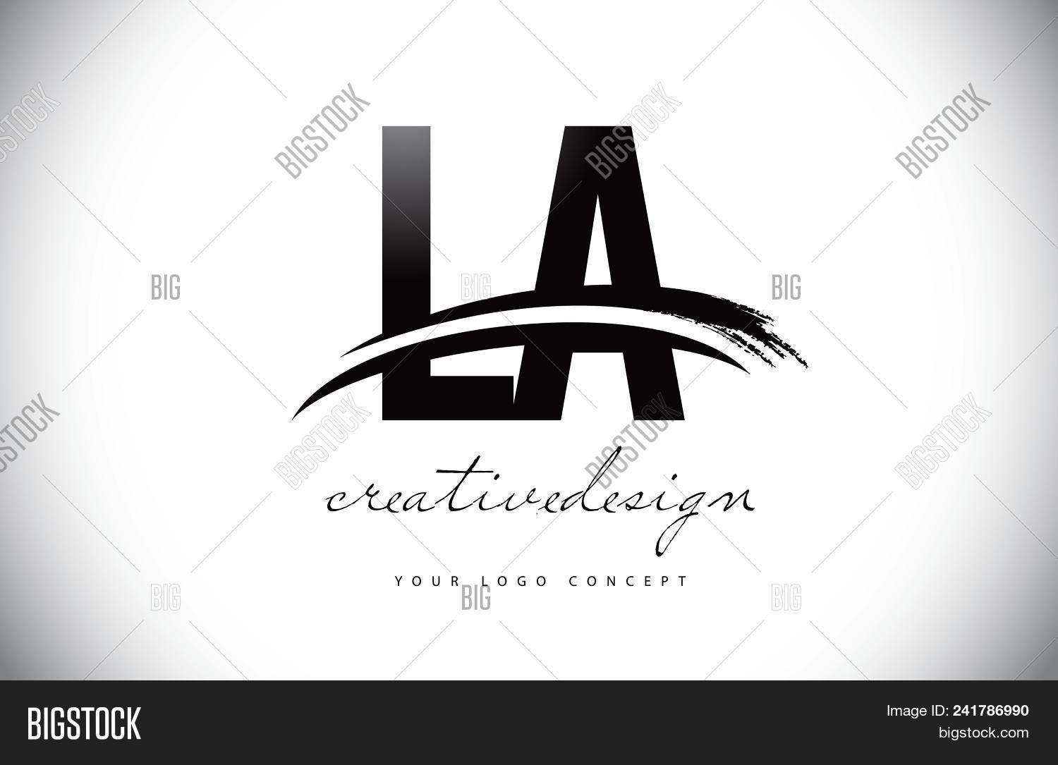 La L Letter Logo Vector & Photo (Free Trial) | Bigstock
