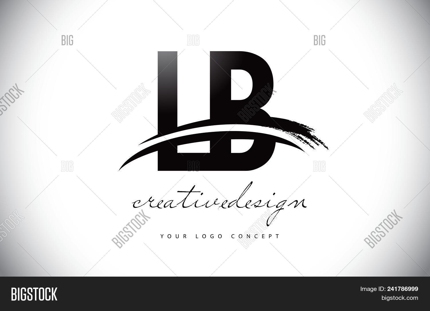 Lb L B Letter Logo Vector & Photo (Free Trial) | Bigstock