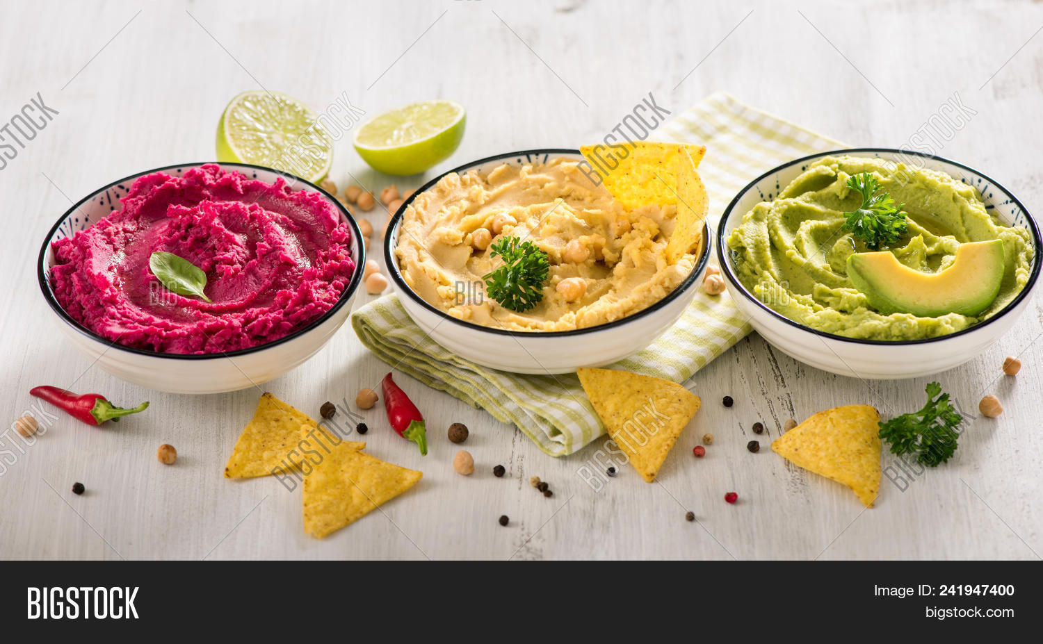 Colorful Hummus, Image & Photo (Free Trial) | Bigstock