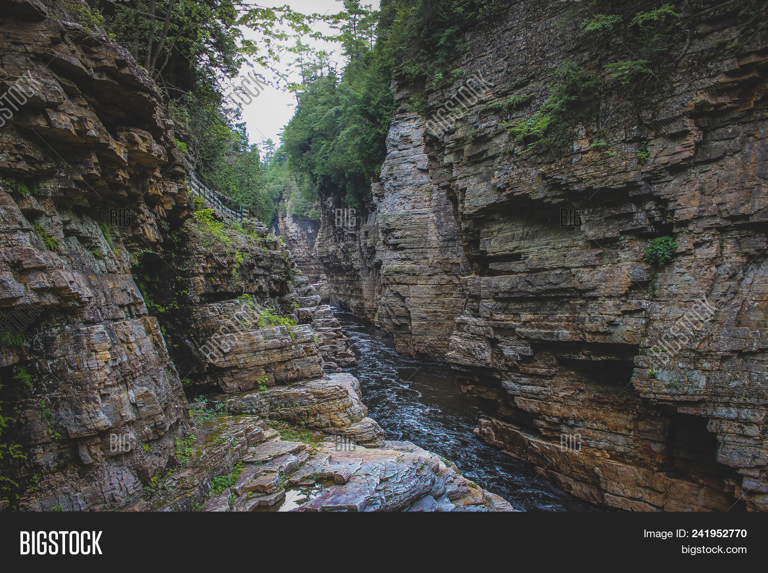 Stunning Ausable Chasm Image & Photo (Free Trial) | Bigstock