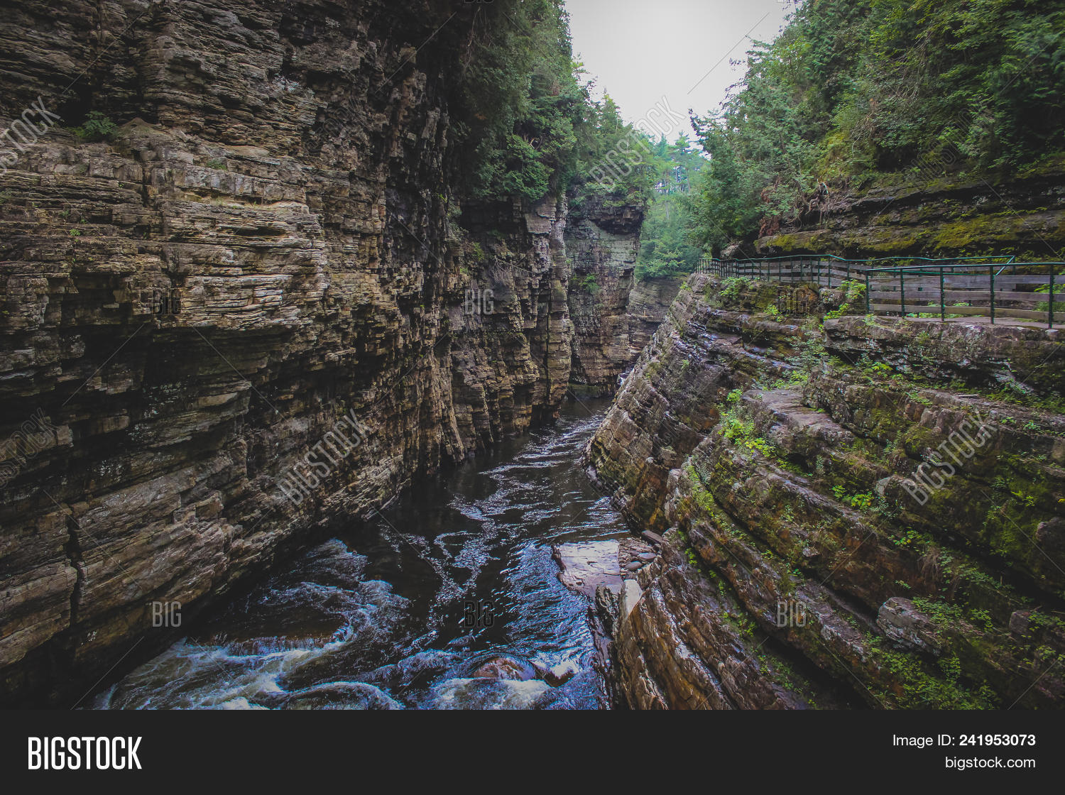 Stunning Ausable Chasm Image & Photo (Free Trial) | Bigstock