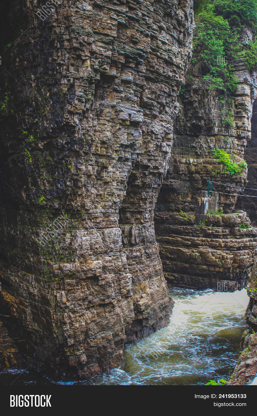 Stunning Ausable Chasm Image & Photo (Free Trial) | Bigstock