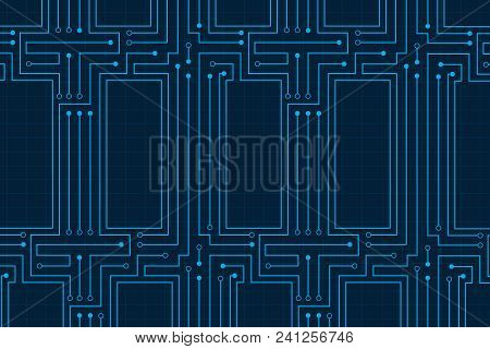 Line Circuit Abstract Vector & Photo (Free Trial) | Bigstock
