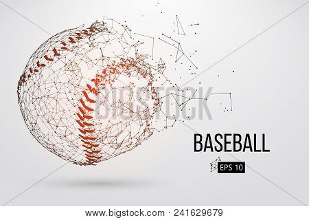 Silhouette Baseball Vector & Photo (Free Trial) | Bigstock