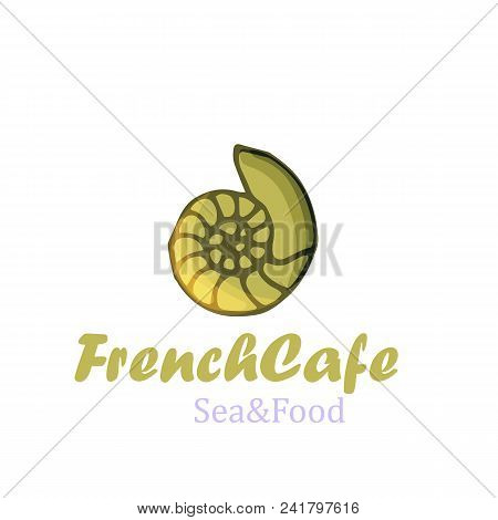 Cafe Logo Shell Vector & Photo (Free Trial) | Bigstock