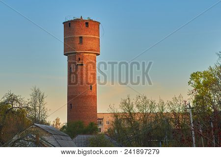 Water Tower Structure Image & Photo (Free Trial) | Bigstock