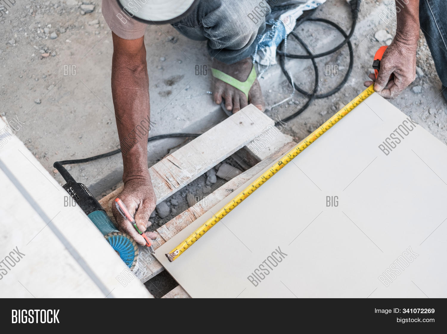 Top View Worker Image & Photo (Free Trial) | Bigstock
