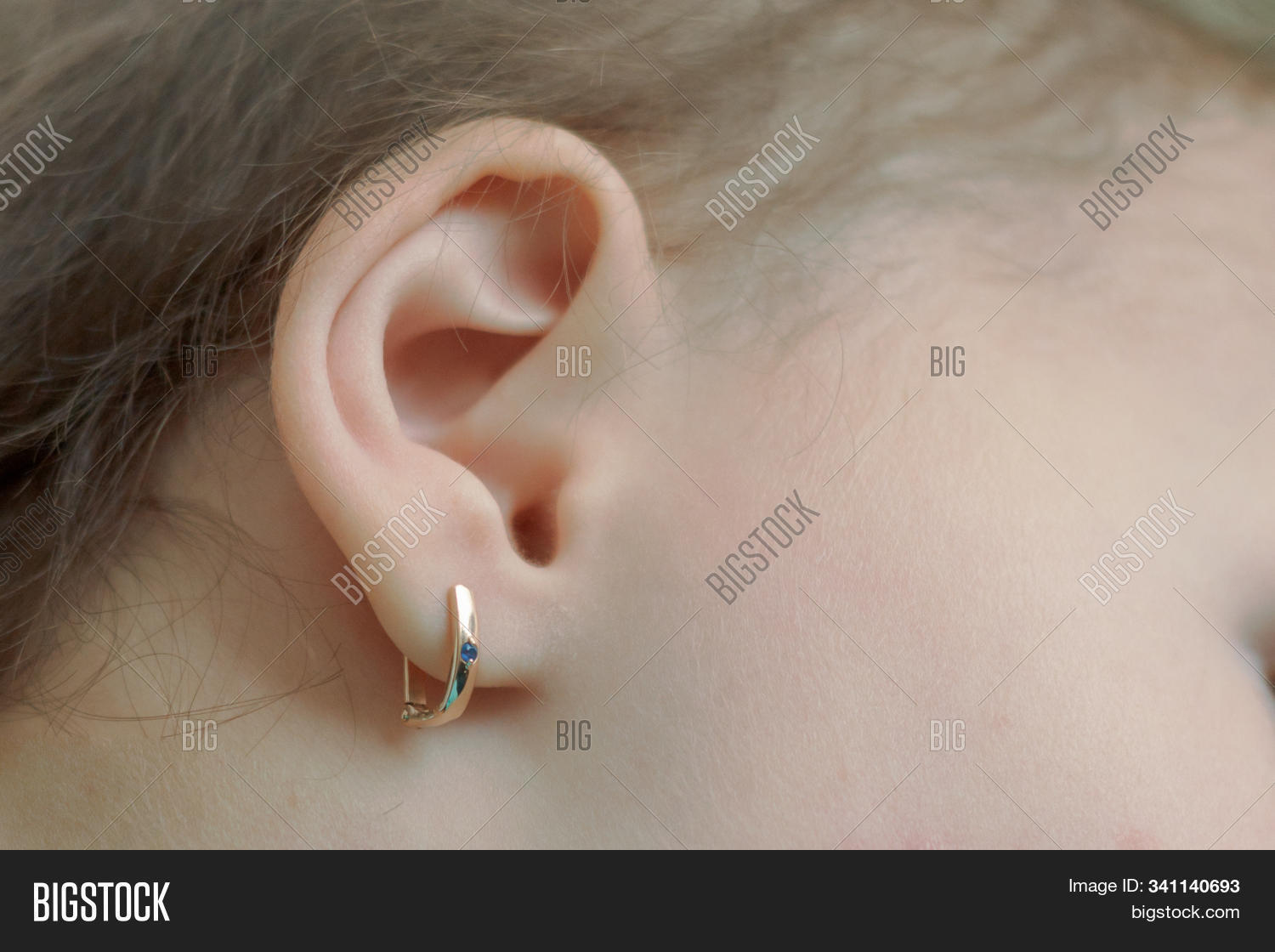 Puncture Ears Children Image & Photo (Free Trial) | Bigstock