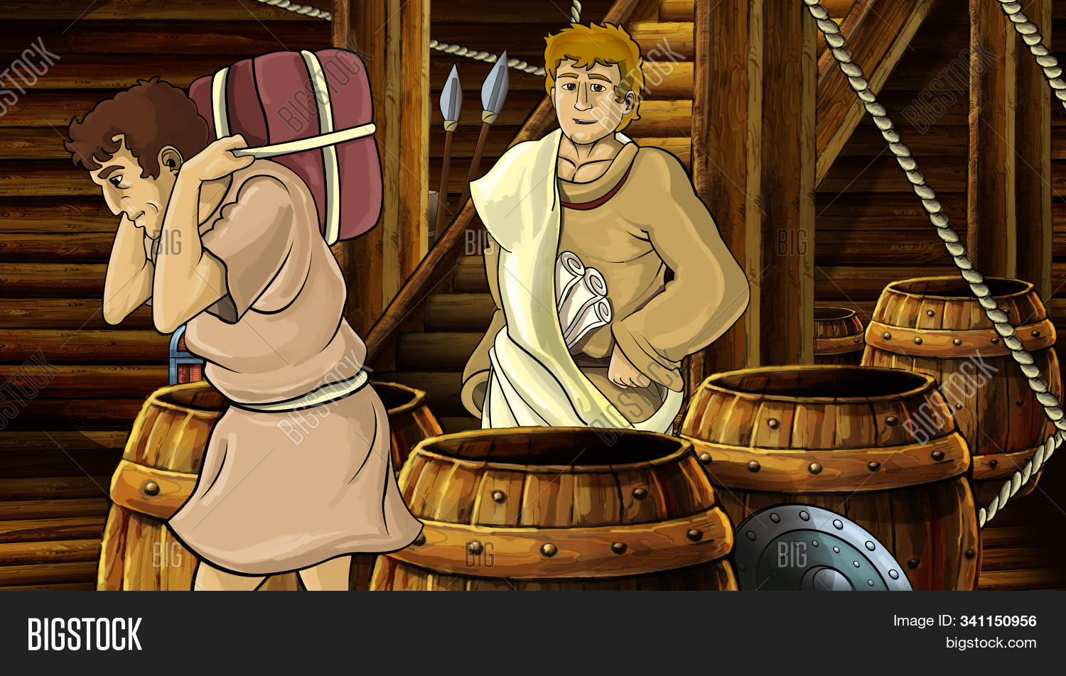 Cartoon Scene Roman Image & Photo (Free Trial) | Bigstock