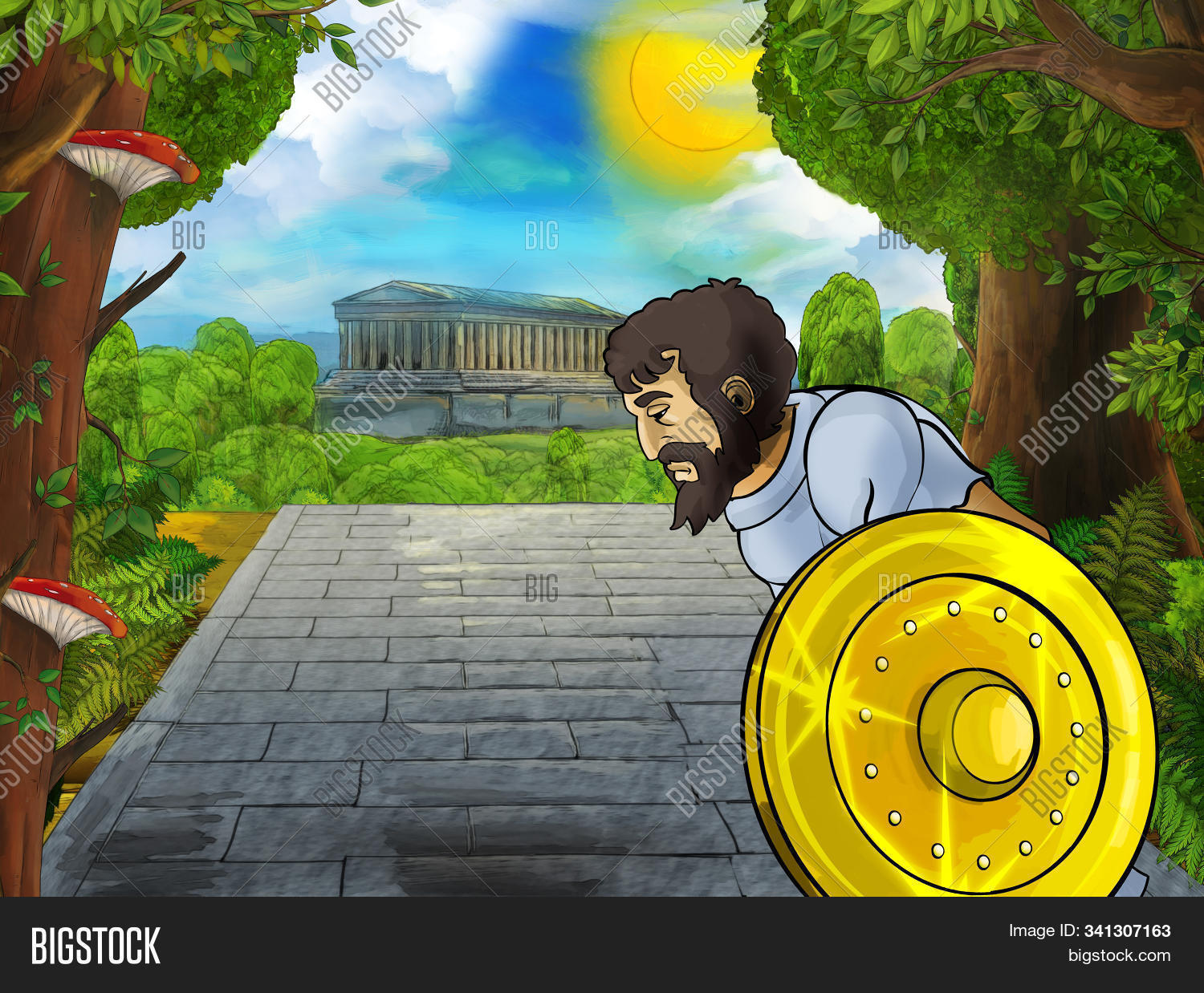 Cartoon Scene Roman Image & Photo (Free Trial) | Bigstock