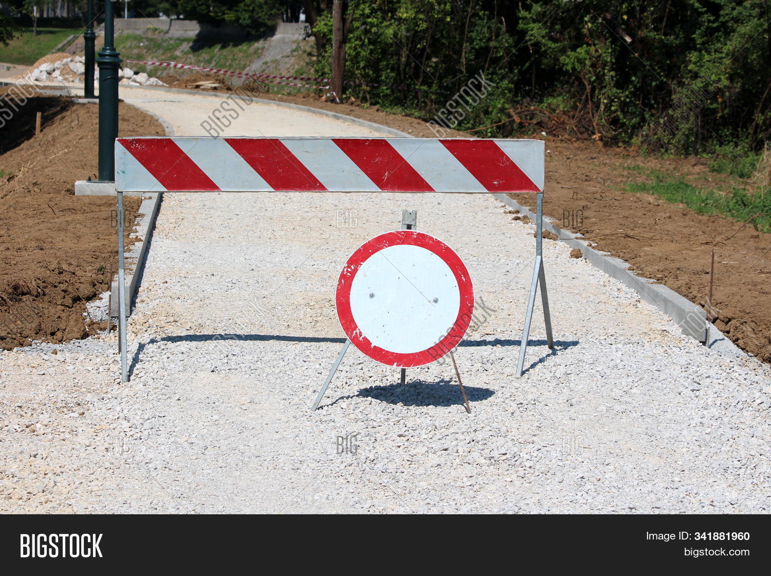 Road Closed Access Image & Photo (Free Trial) | Bigstock