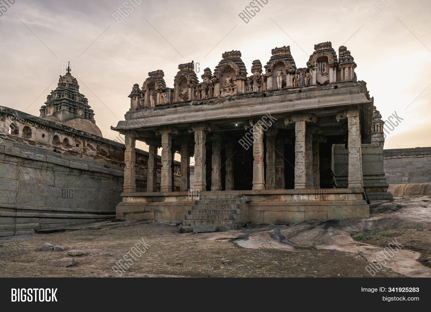Vijayanagara Ruins Image & Photo (Free Trial) | Bigstock