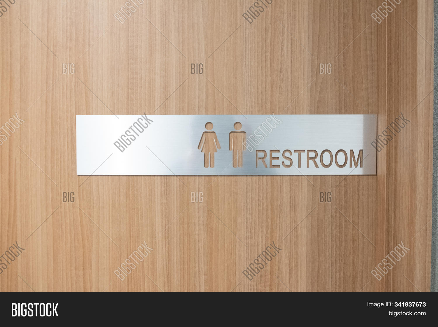 Public Toilet Sign. Image & Photo (Free Trial) | Bigstock