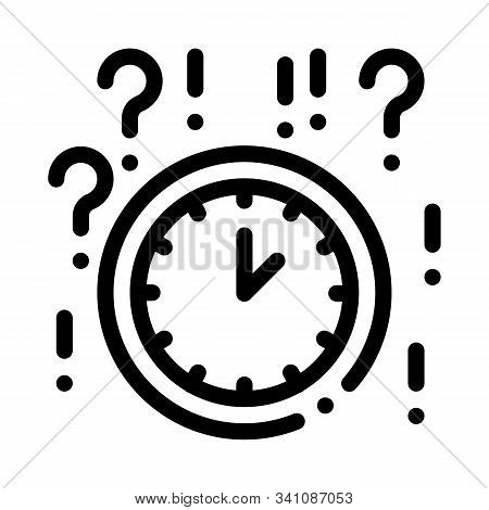 Clock Question Mark Vector & Photo (Free Trial) | Bigstock