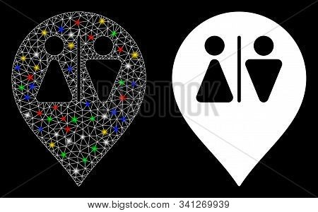 Glossy Mesh Toilet Vector & Photo (Free Trial) | Bigstock