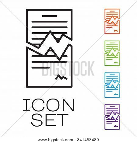 Black Line Torn Vector & Photo (Free Trial) | Bigstock