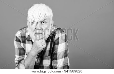 Poor Old Man. Senior Image & Photo (Free Trial) | Bigstock