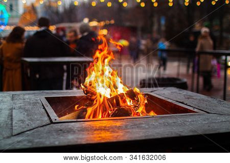 Outdoor Wood-burning Image & Photo (Free Trial) | Bigstock